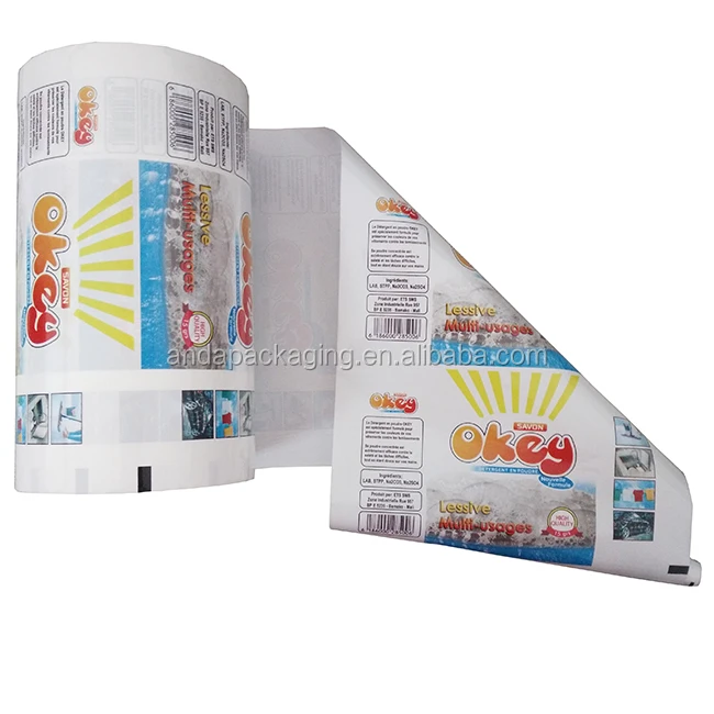 Detergent Powder in Small Bar Soap Nylon Package 15g-1kg