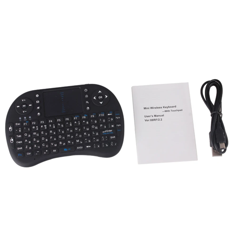 I8 Wireless Keyboard For Tcl Smart Tv Russian English Hebrew Version I8 ...