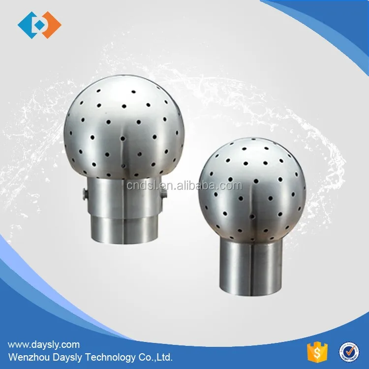 Sanitary Stainless Steel Fixed Cip Spray Ball Hygienic Cleaning Ball ...