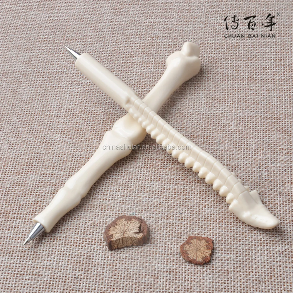 Novelty Design Plastic Skeleton Bone Shaped Pen With Custom Logo - Buy ...