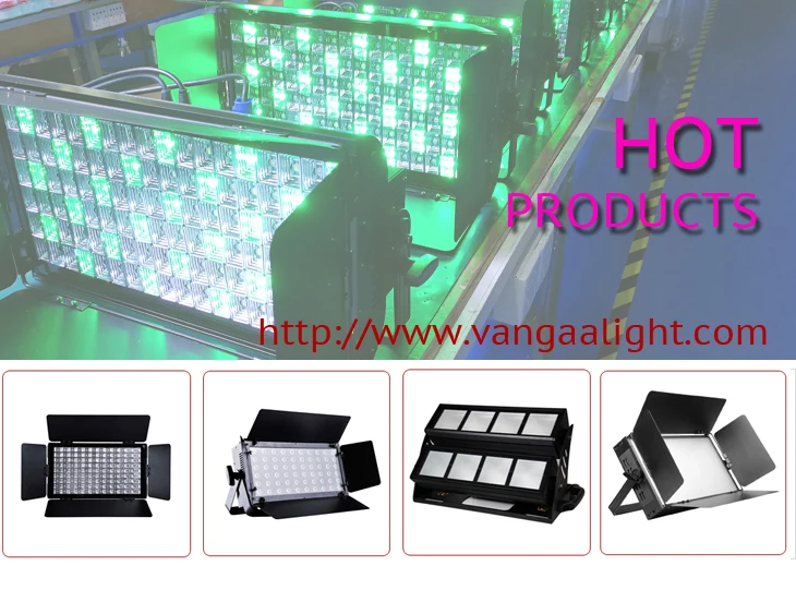LED Stage Lighting - 108x3w RGBW City Color LED Cyclorama Lights