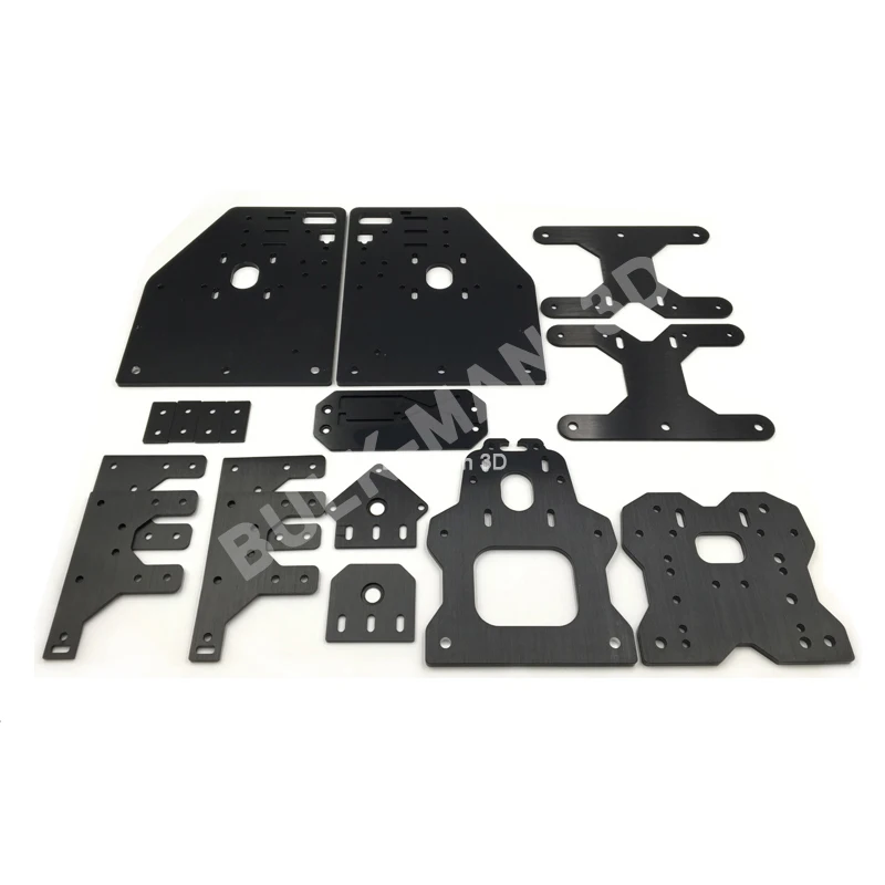Anodized Aluminum Ox Cnc Router Gantry Plates Kit For 23 Nema Motor ...