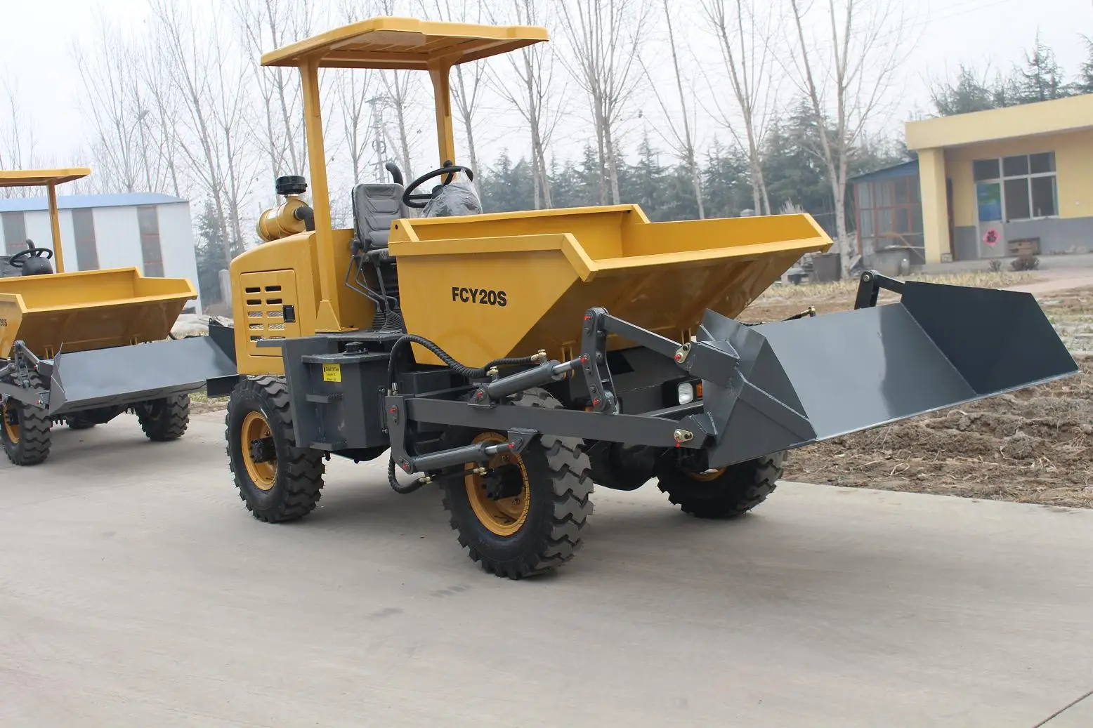 Dump Truck Self Loading Dump Truck 2 Ton Fcy20 Front Dump Truck - Buy ...