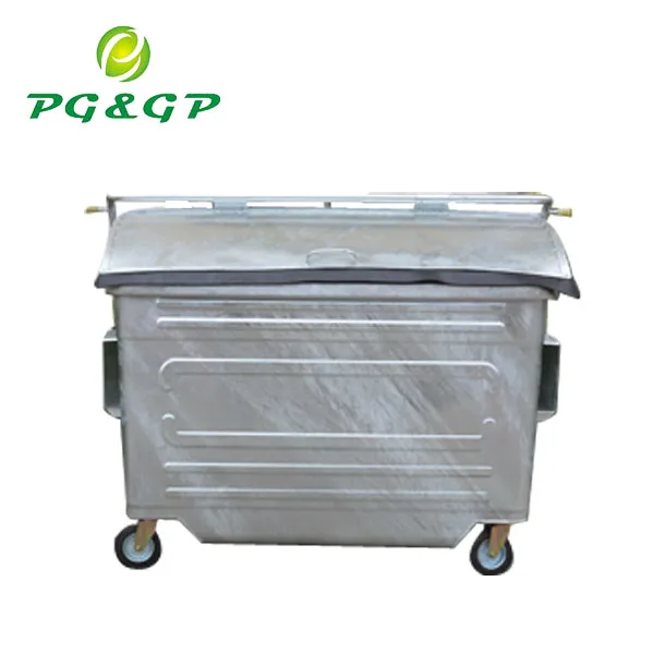2500L Hot Dip Galvanized Steel Garbage Bin - Durable & Sustainable