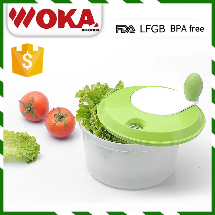 Crank Handle Salad Maker - Efficient and Sustainable