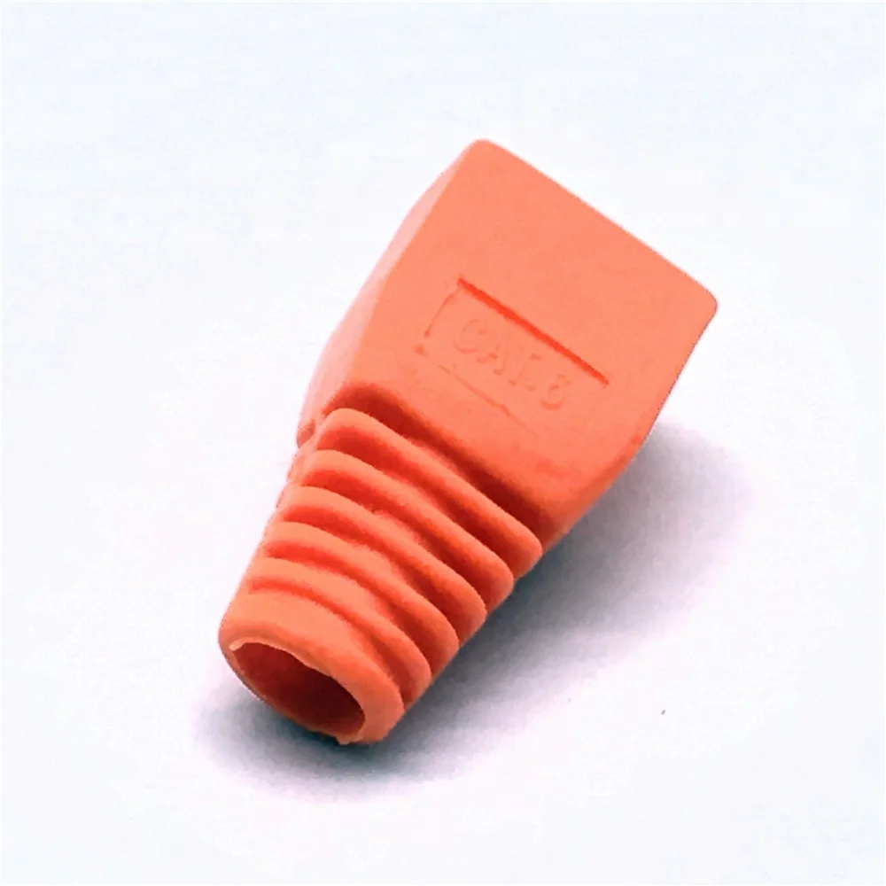Network Cat5e Cat6 Rj11 Rj45 Caps Rubber Boot Modular Plug Cap Pvc ...