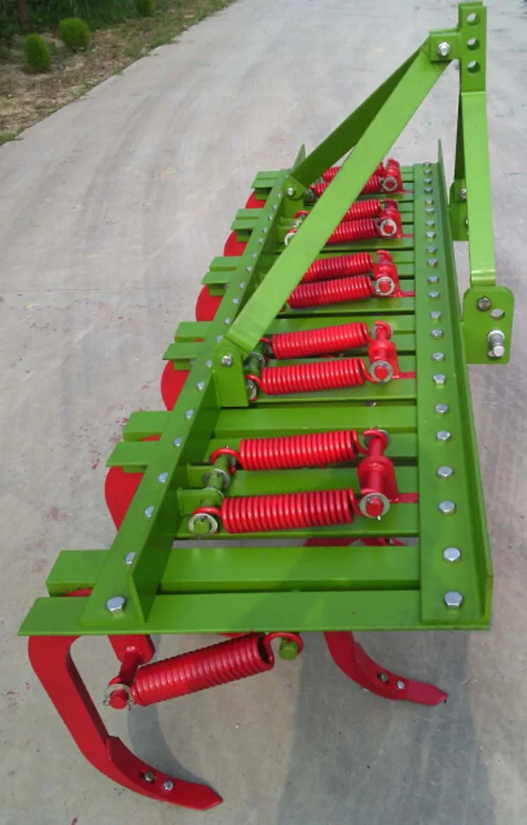 Farm Machine 3pl Farm Spring Cultivator 11 Tines Tillage Machinery ...