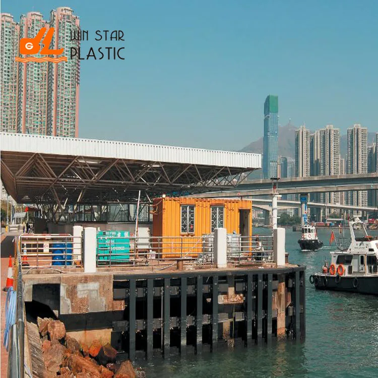 HDPE Marine Sliding Fender - Recycled Plastic Lumber for Dock ...
