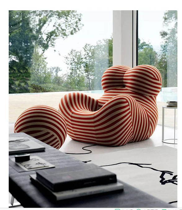 Fiberglass Hetero-shape Lazy Chair Sphere Bubble Chair Furniture Art ...