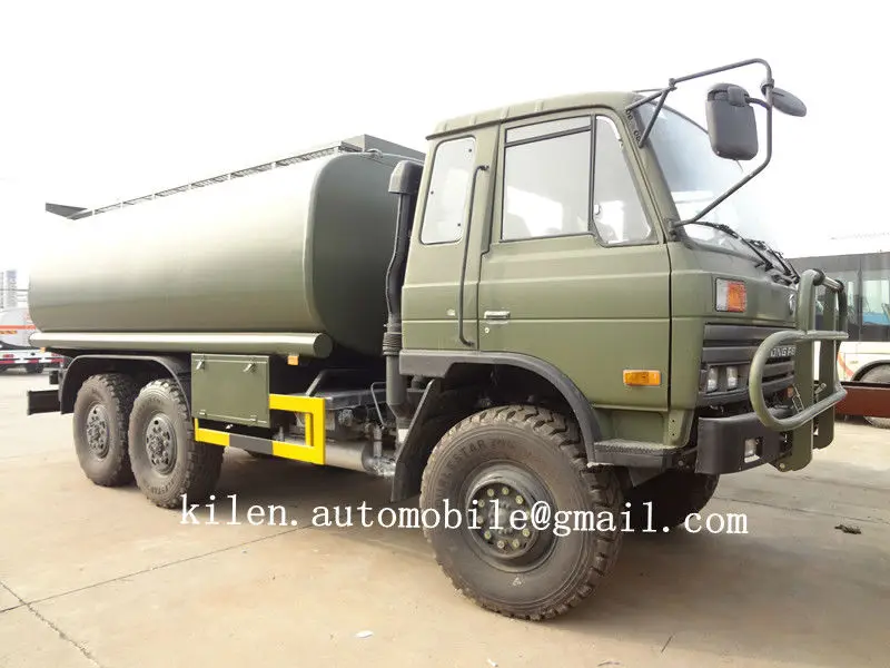 Export! Dongfeng 6x6 Military Fuel Tanker Truck/ Fuel Tank Vehicle ...