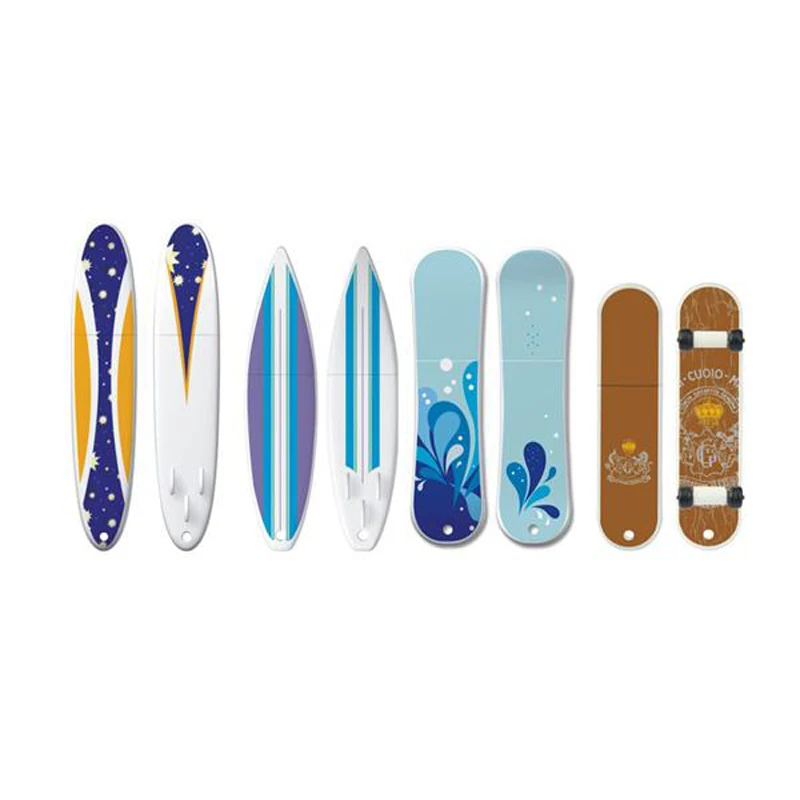 Skatedrive - 16GB Snowboard Shape Surfboard USB Flash Drive