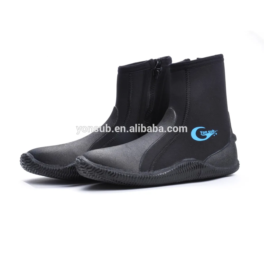 Neoprene Rubber Water Aqua Shoes Diving Surfing Boots Split Toe Booties ...