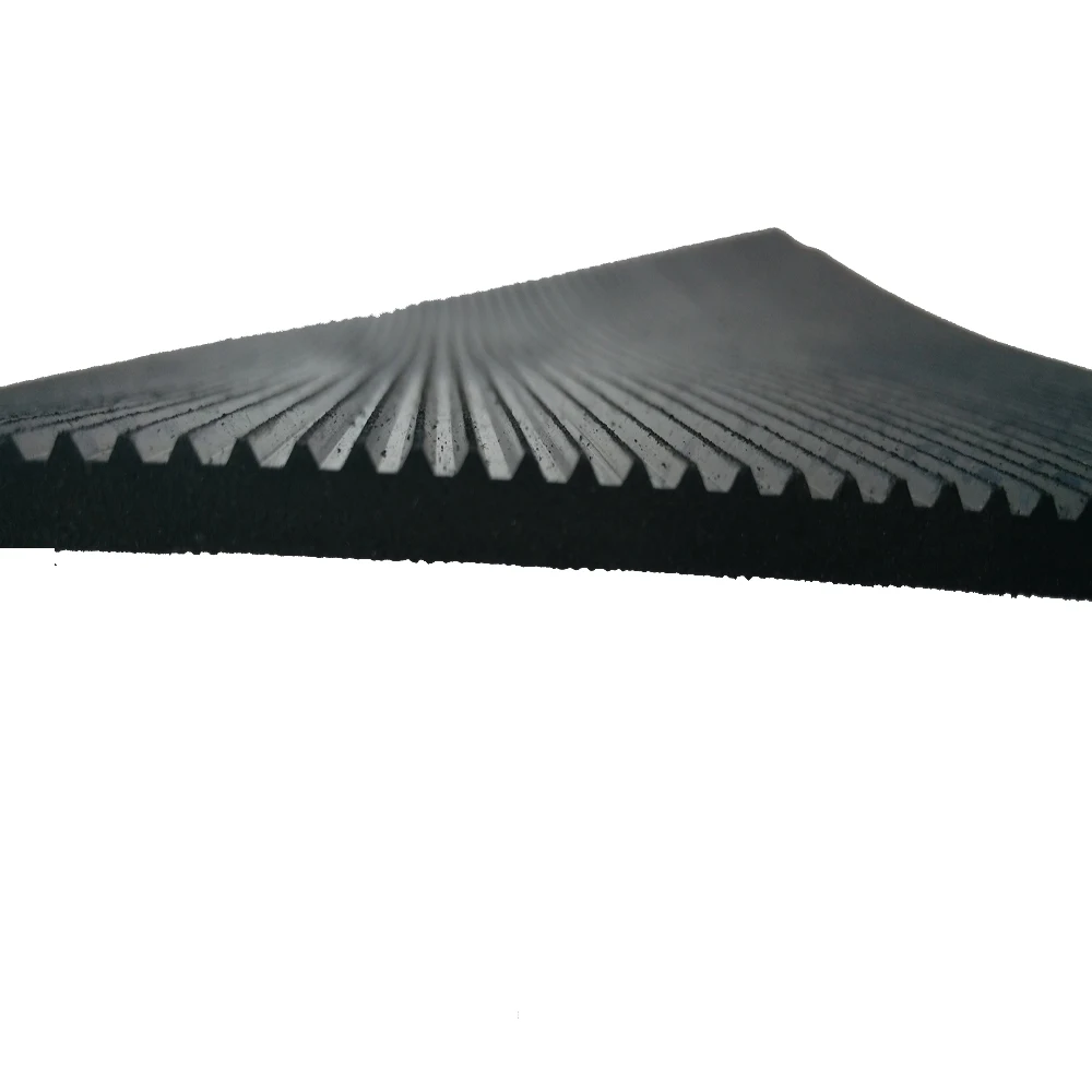 Fine Ribbed Rubber Sheets for Flooring - Durable & Stylish
