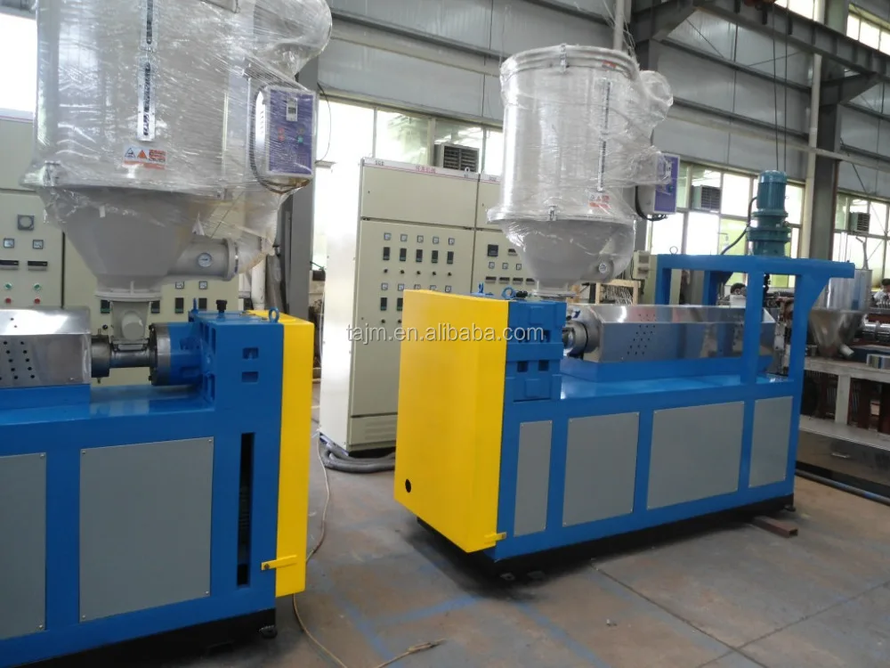 Plastic Pp Hdpe Wire Yarn Fibre Extruder Machine Line/ Rope Twine Net ...
