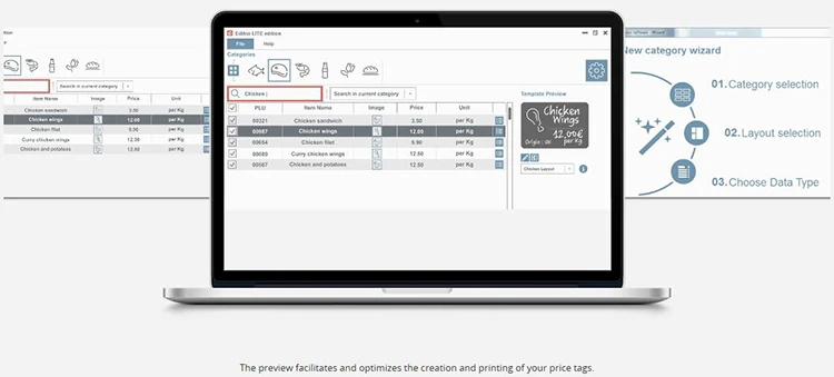 Evolis Edikio Access Price Tag Solution (tag Printer,Software,Ribbons ...