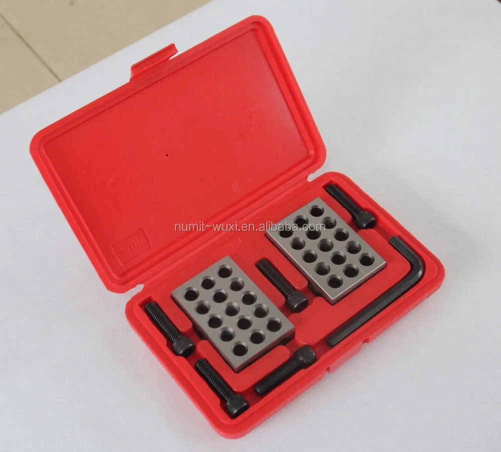 1-2-3" Blocks Set 0.0001" Precision Matched Mill Milling Machinist 23 ...
