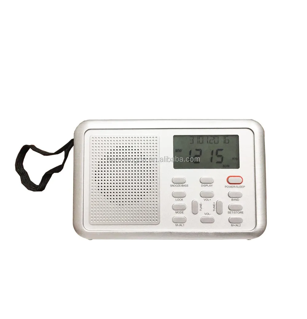 Worldband Radio - Portable FM Receiver with Special Alerts