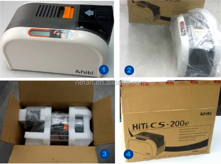 Modularity Dual-sided Hiti Cs-200e Pvc Id Card Printer - Buy Dual-sided ...