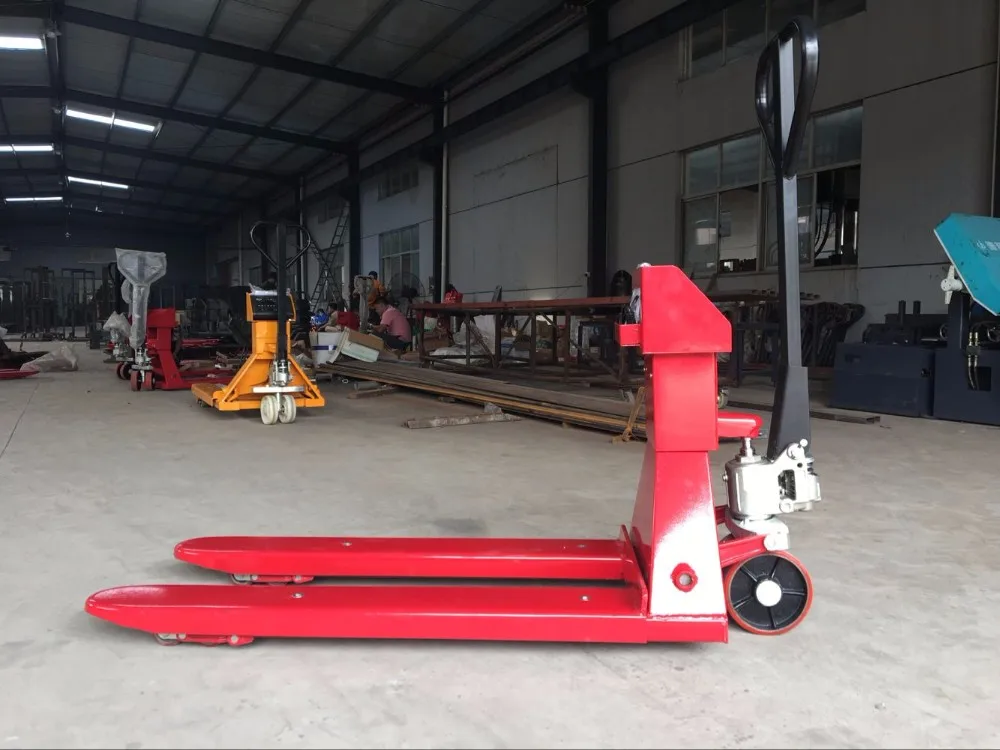 Hydraulic Hand Pallet Scale Manual Weighing Hand Pallet Truck Scales ...