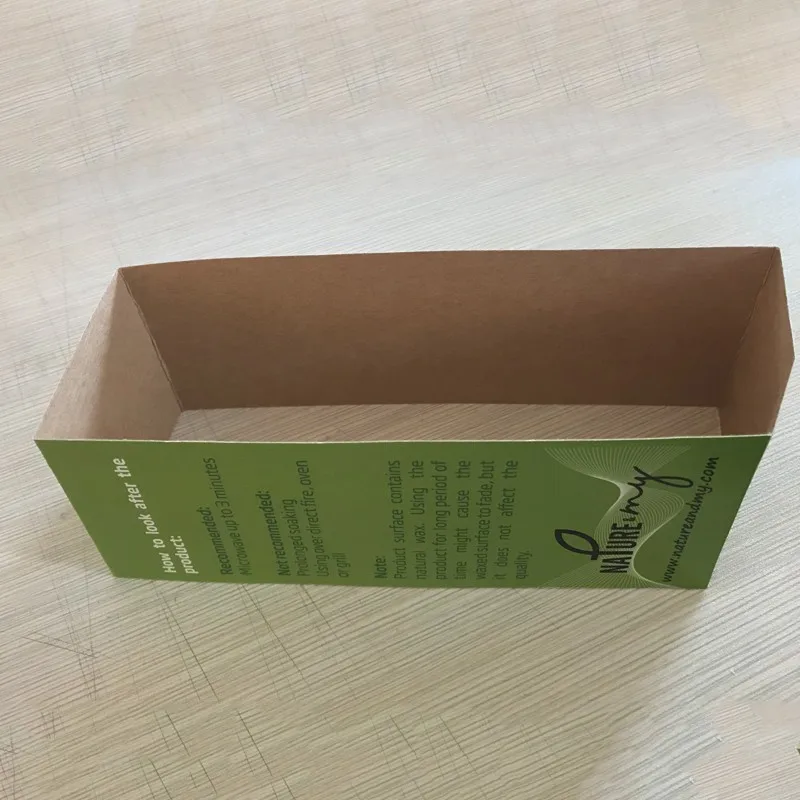 Recycle Material Printed Paper Bands for Lunch Box Packaging