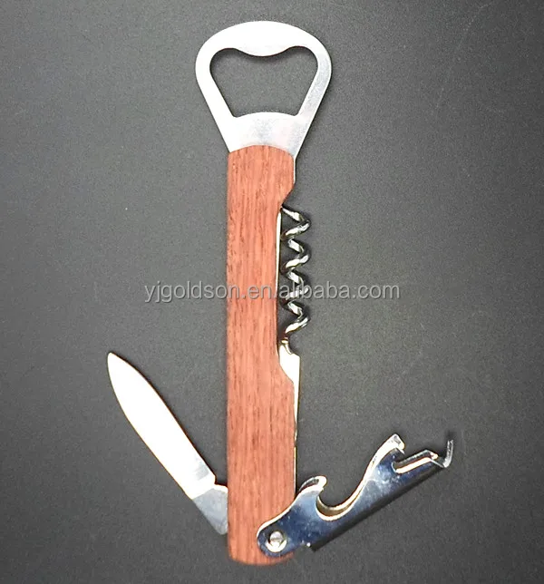 Wood Corkscrew With Multi Functions - Buy Wood Corkscrew,Corkscrew ...