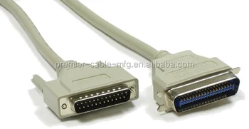 Db25/centronics Printer Cables Connects Db25 Pc Parallel Port To ...