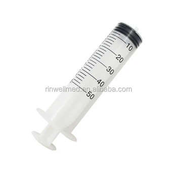 Luer Lock/ Luer Slip Disposable Syringe 50 Ml/cc - Buy Luer Lock/ Luer ...
