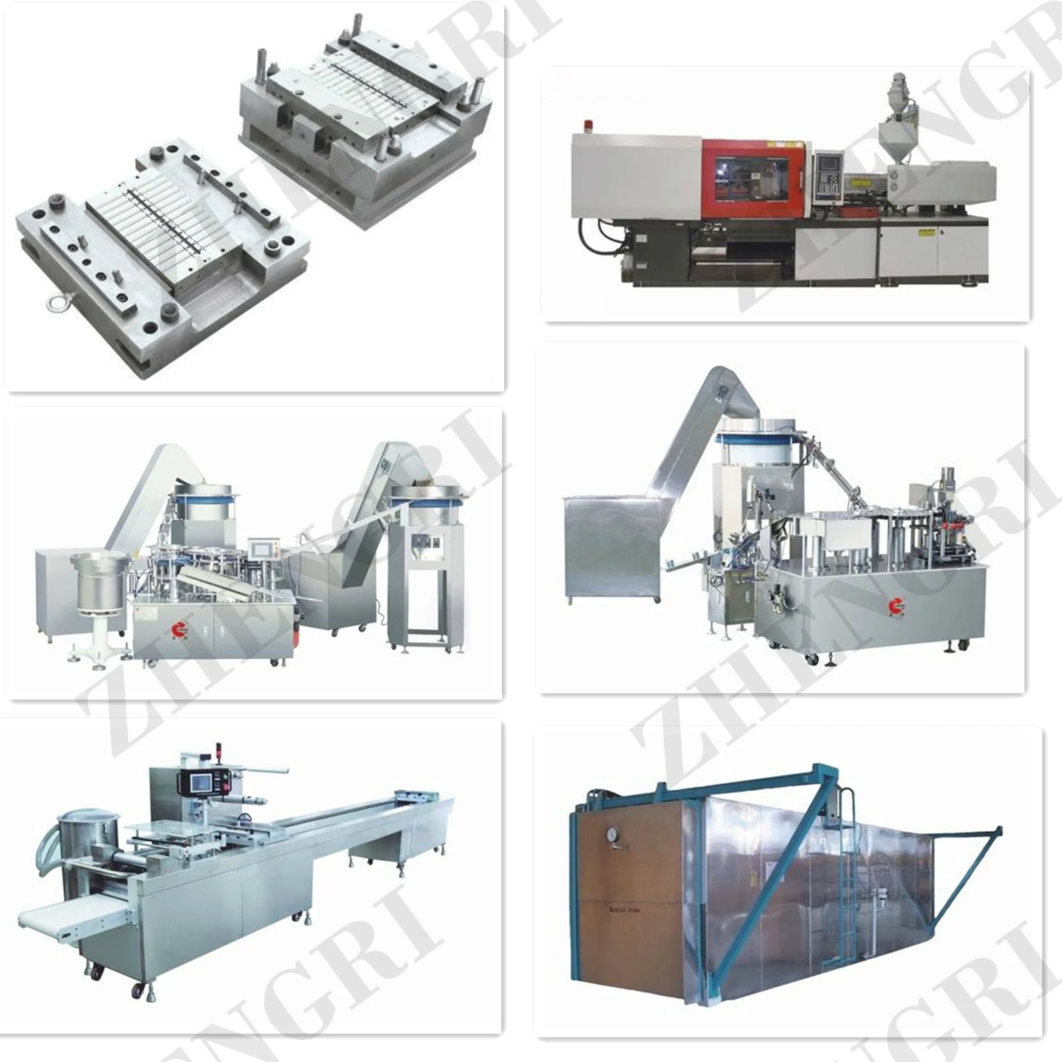Syringe Production Making Line Injection Plant Machines Medical ...