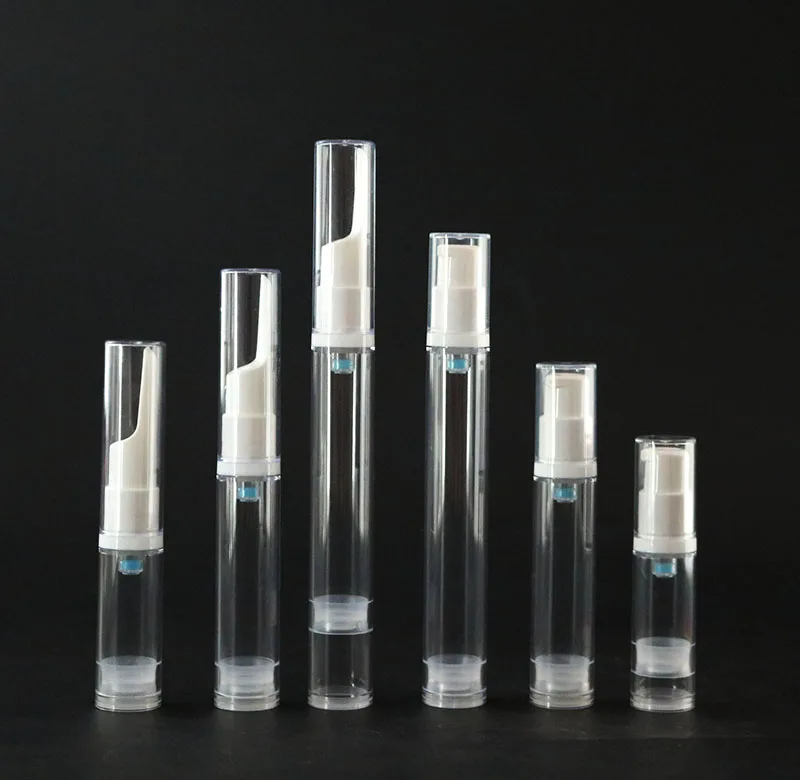 Empty Serum Bottles 5ml 10ml 15ml Plastic Airless Pump Bottle - Buy ...