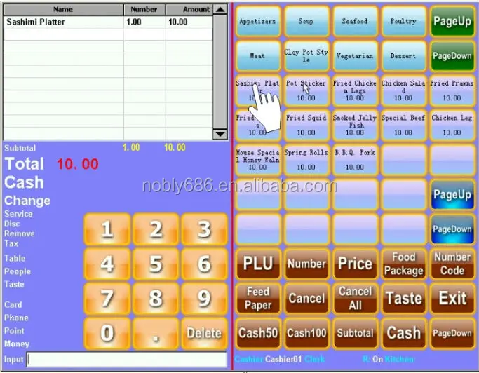 12 Inch Touch Screen Automatic Cashier Machine With Built In Cash ...