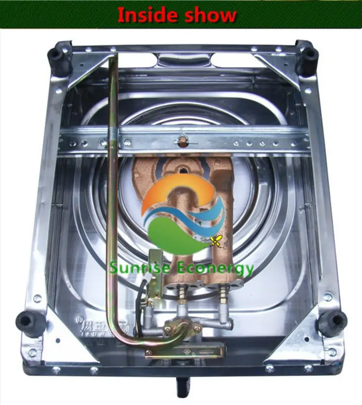 Biogas Stove Double Burner/biogas Cooker - Buy Biogas Stove Double ...