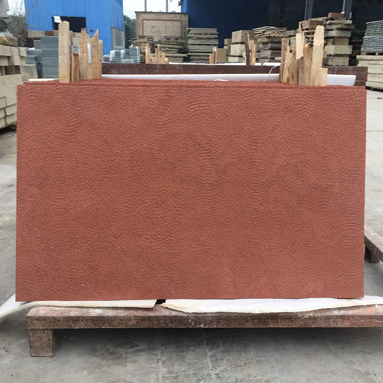 Natural Red Tiles Chinese Sandstone For Window And Door Frame Exterior ...