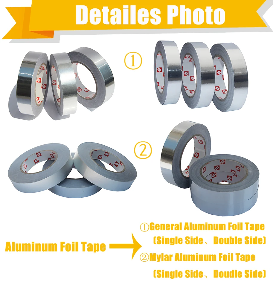 433 High Temperature Aluminum Foil Tape - Heat-resistant