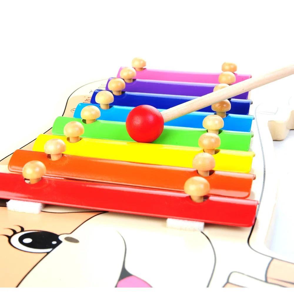 YF-D2118 creative intéressant main frapper mini en bois belle xylophone ...