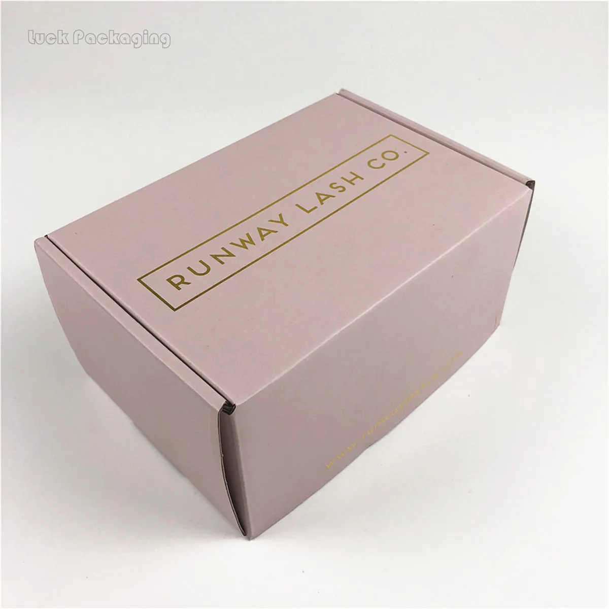 Custom Print Gloss White Shipping Carton Box with Logo