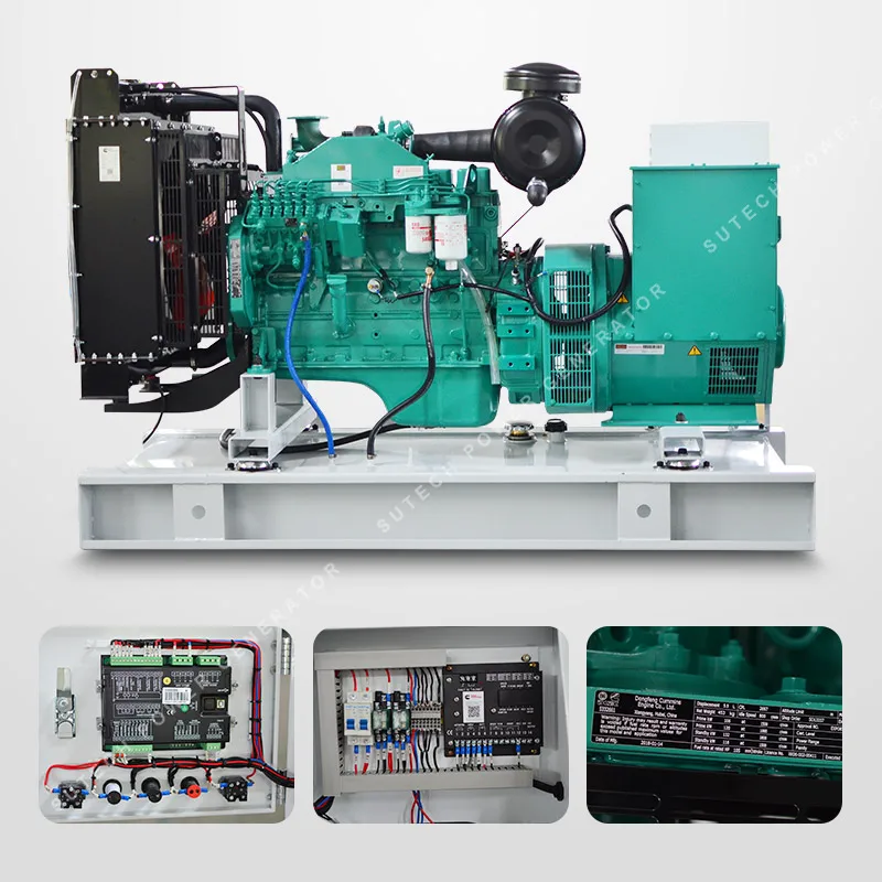 100kw Generador Accionado Por Motor Cummins 6bt5. 9-g2,60hz Trifásico 100 Kw Generador Diesel ...