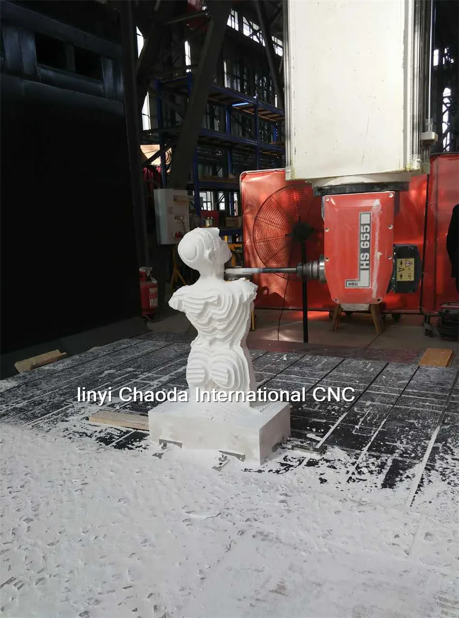 3D 5 Axis CNC Router Machine - Styrofoam Cutter for Wood