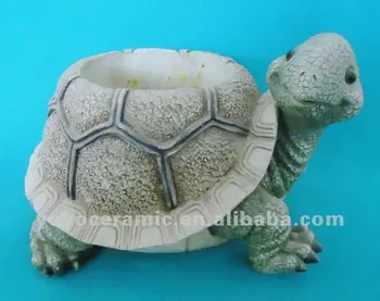 Indoor Garden Cute Ceramic Tortoise Planter Flower Pot - Buy Ceramic ...