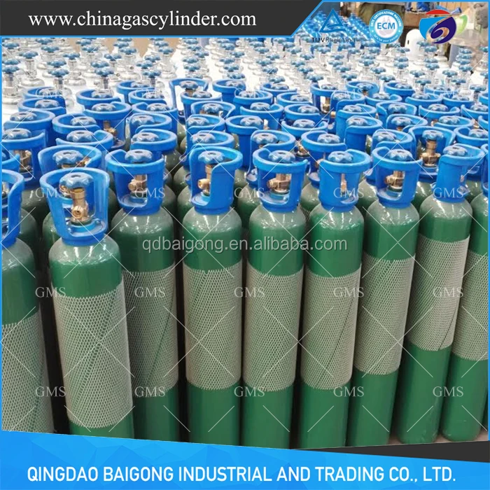 20l Blue Color Medical Use Oxygen Cylinder - Buy Oxygen Cylinder ...