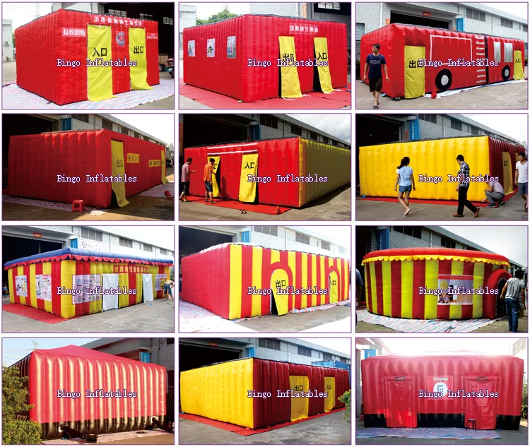 2.2m High Inflatable Fireman Costume / Fireman Walking Costume For ...
