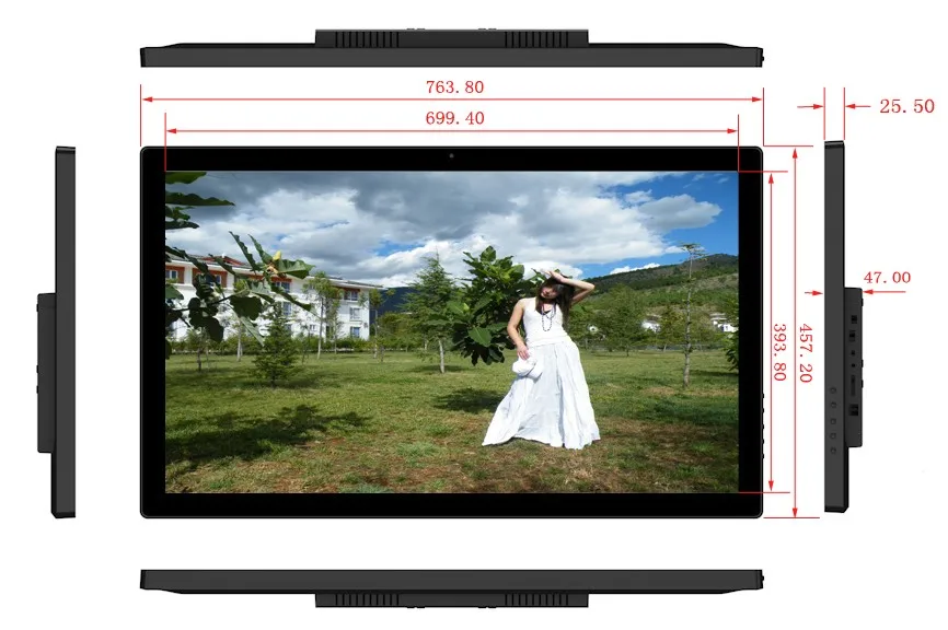 32 Inch Digital Photo Frame - Touch Screen & Bluetooth