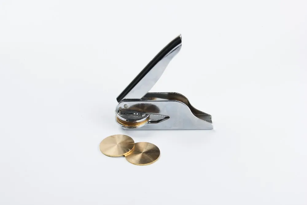 Custom Metal Embossing Stamp for Office Use - High Quality