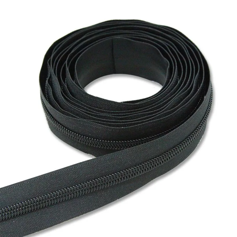 Custom Pvc Eco-friendly Waterproof Zipper 3# 5# Pu Yards Waterproof ...