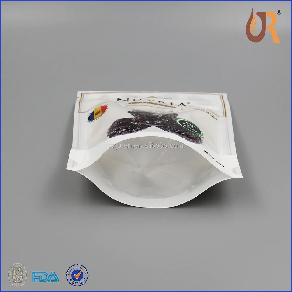Top Zip Plastic Bag Food Packaging/ 3 Side Seal Zipper Bag/ Stand Up ...