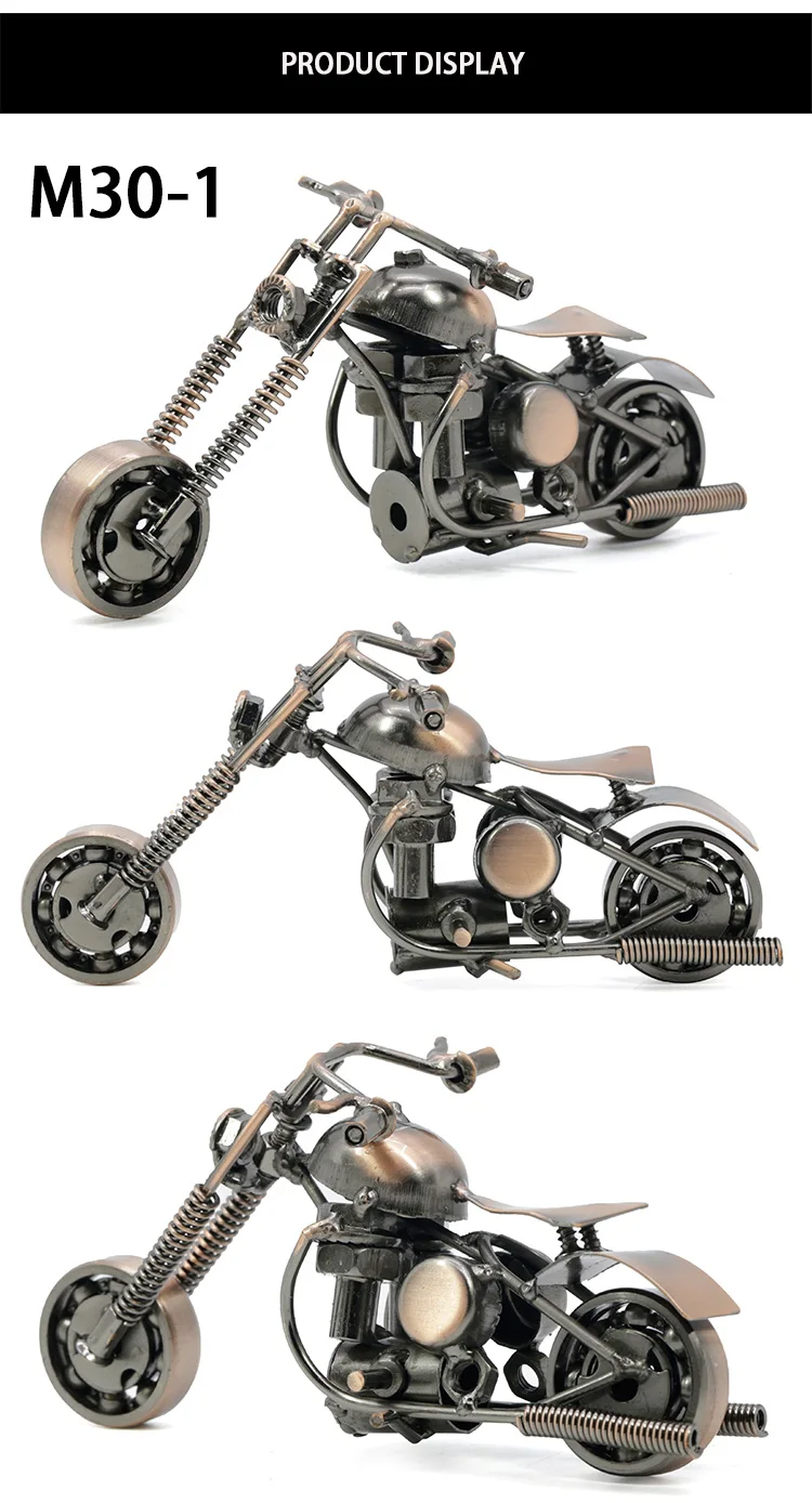 Creative Cool Metal Motorcycle Artifact Decorative Accessory Vehicle ...