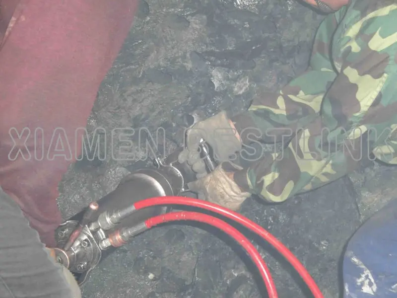 NEW Darda Hydraulic Rock Splitter C12 with Hydraulic Pump Products from ...