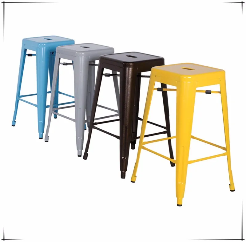 Colorful Metal Galvanized Bar Stool Made In China - Buy Cheap Metal Bar ...