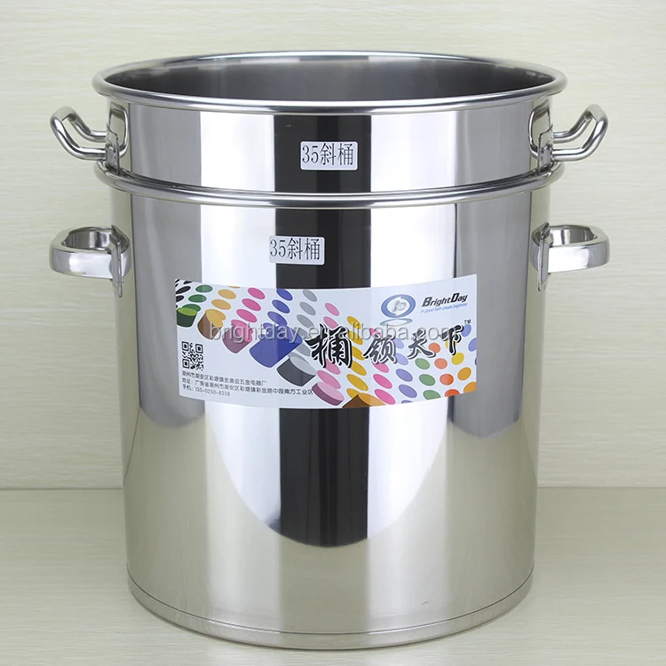 100L Stainless Steel Big Pots for Cooking - Durable & Versatile