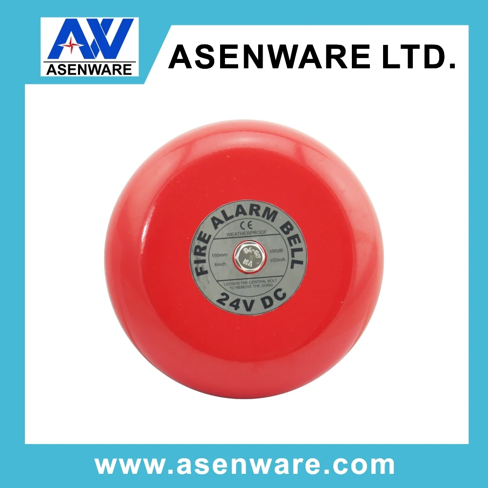 Iron 100db 24V Fire Alarm Sounder Bell Alarm Sound AW-CBL2166-A