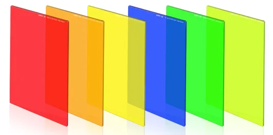 Lipa/oem 150*150mm Square Color Filter Red Orange Yellow Green Blue ...